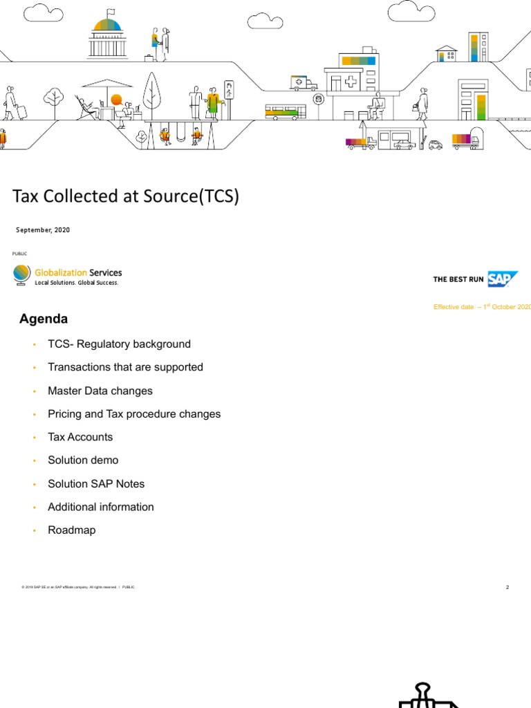 Tax Collected at Source (TCS) : Services | PDF | Financial Transaction ...
