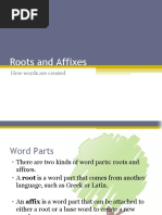 Structured Mal Root Words List | PDF