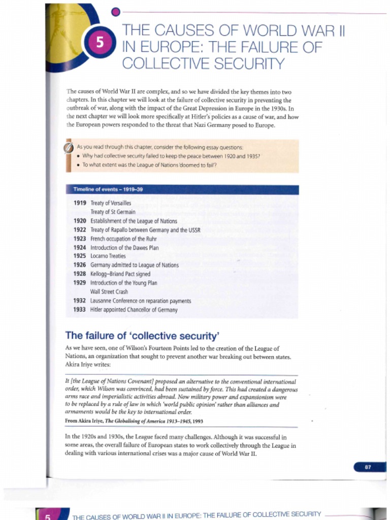 Failure of Collective Security | PDF