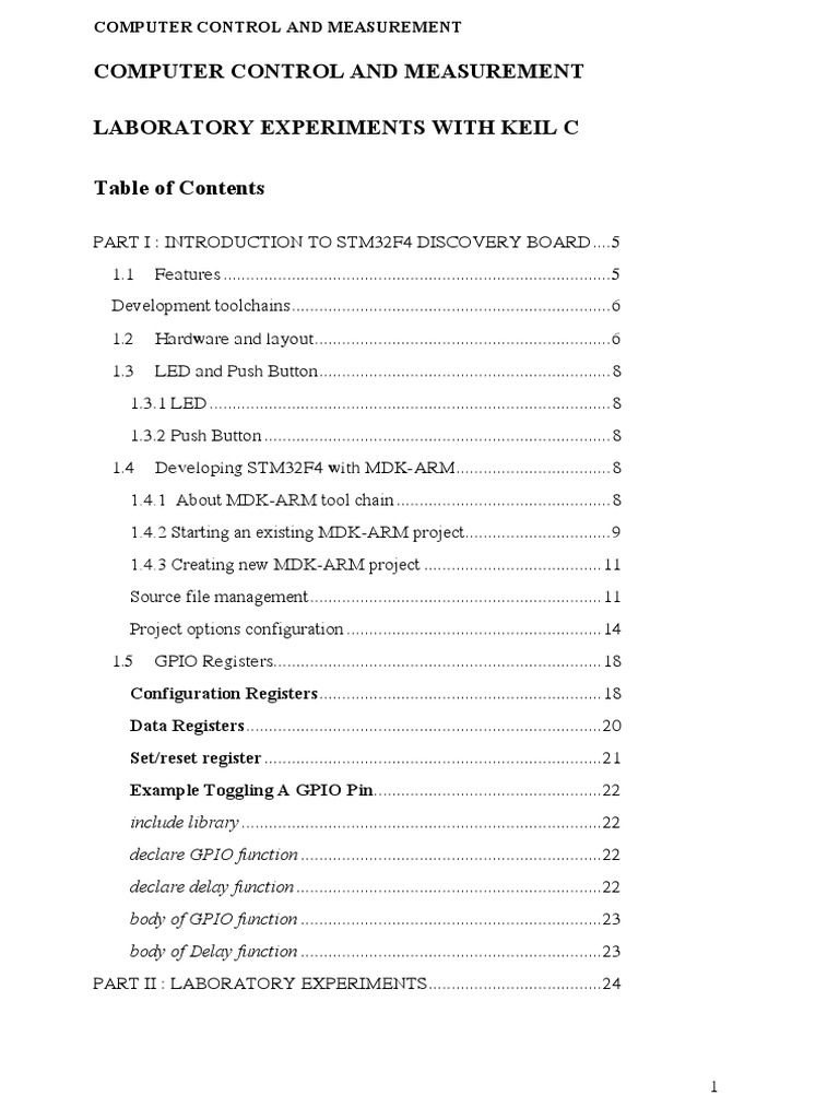 Computer Control and Measurement: Configuration Registers Data ...