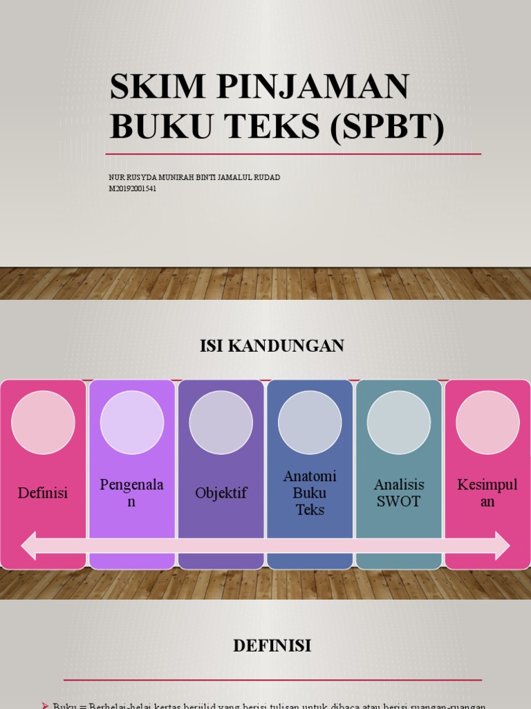 SWOT - Buku Teks (Slide) | PDF