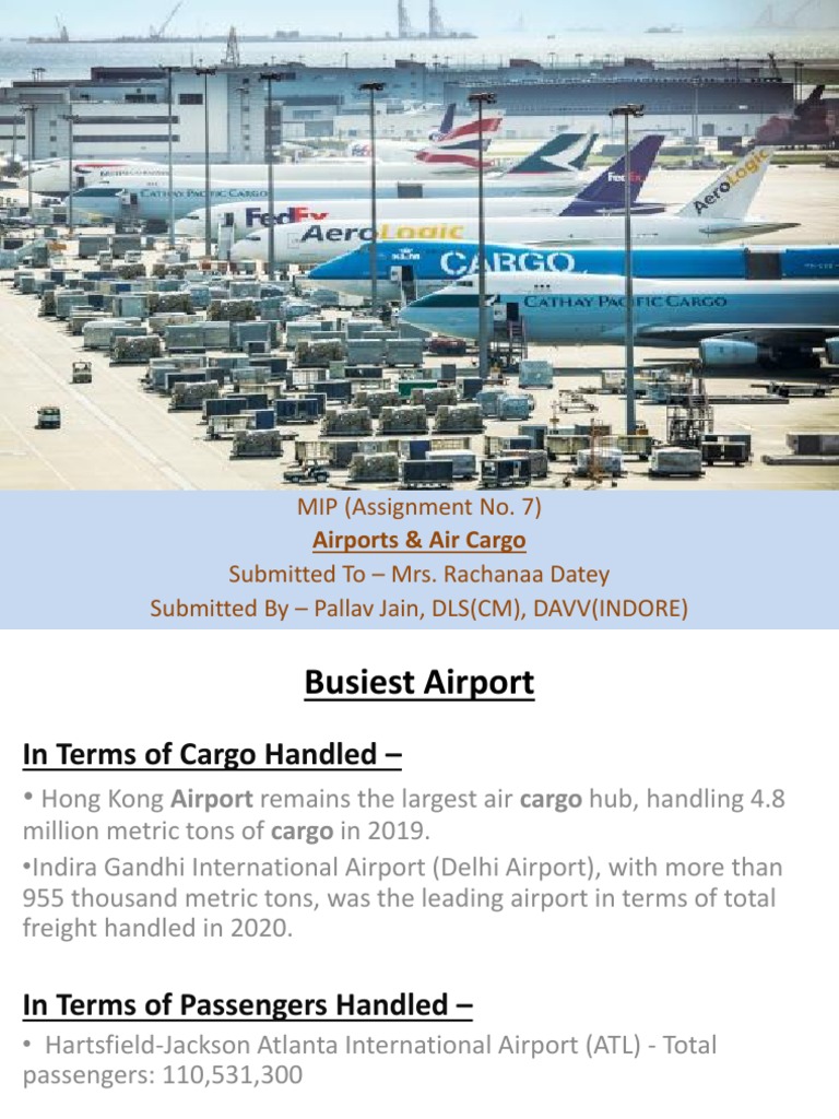 Assingment 7 MIP | PDF | Airlift | Airport