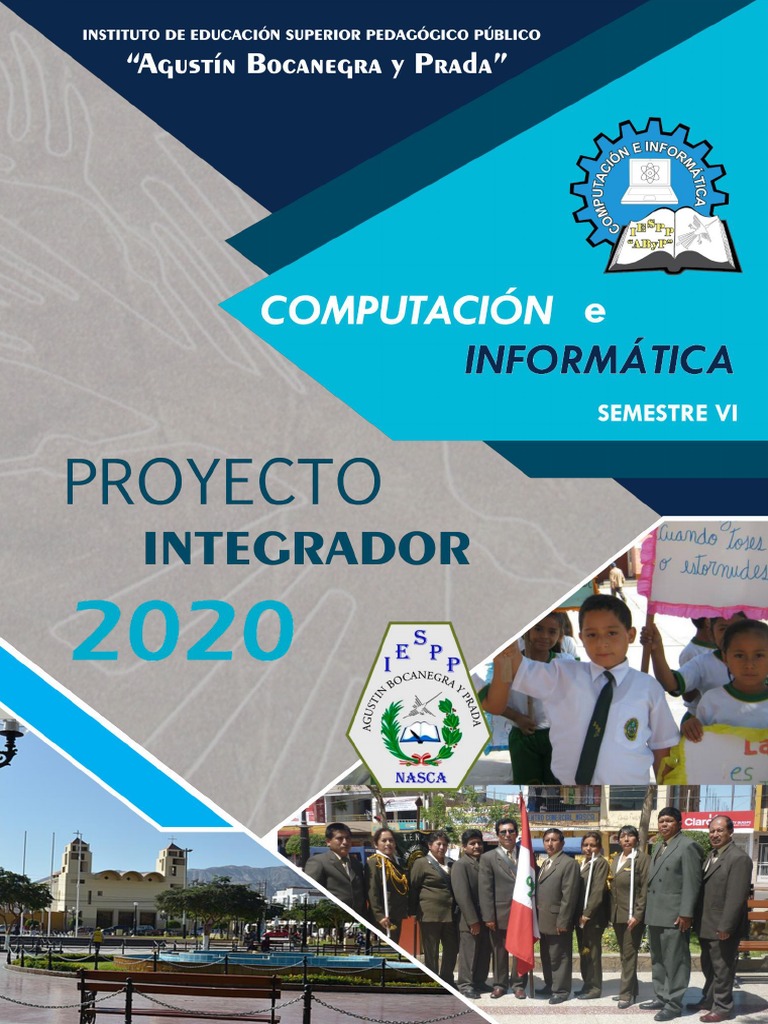 IESPP NASCA Proyecto Integrador Finalizado-2020 | PDF | Plan de ...