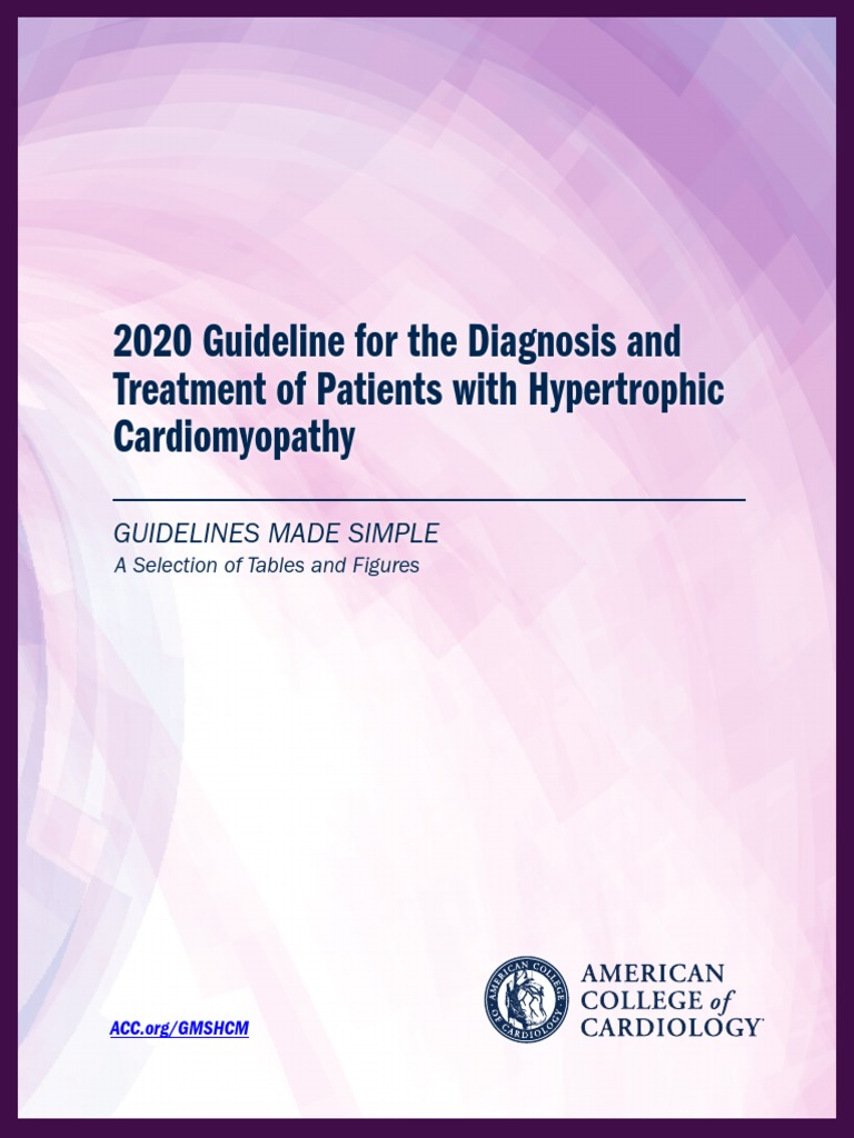 HCM Guidelines Made Simple Tool GL HCM | PDF | Heart Failure | Heart