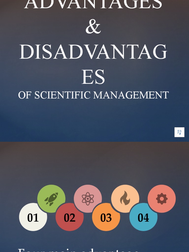Advantages and Disadvantages of Scientific Management | PDF | Self ...