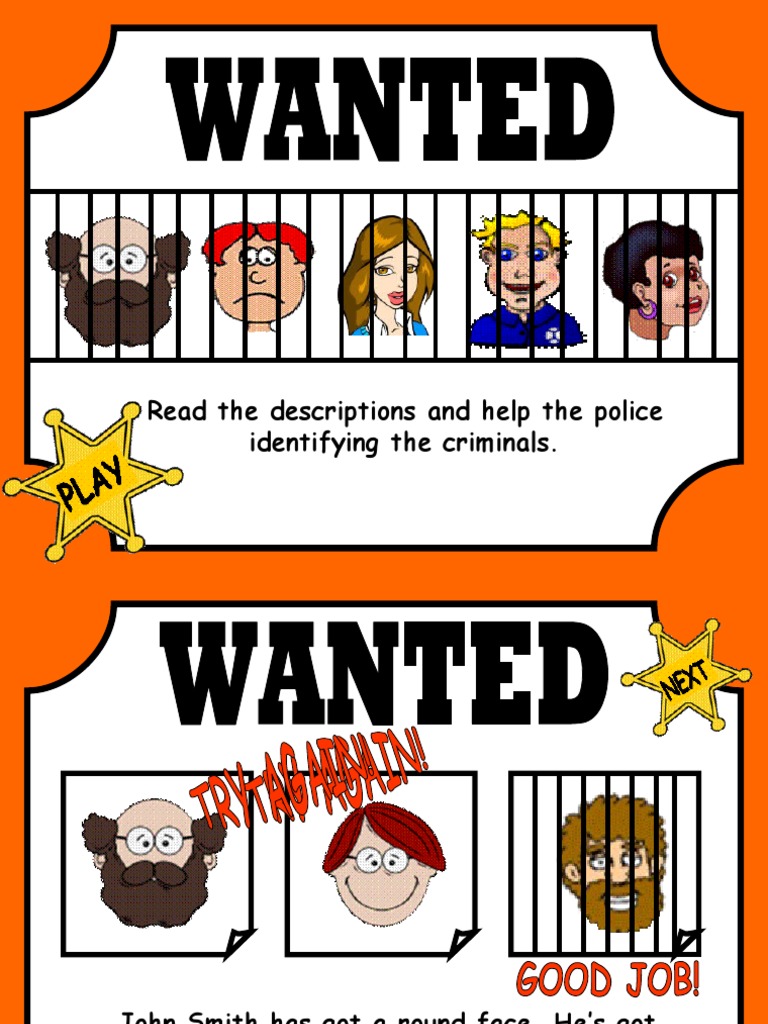 Criminal Descriptions for Identification | PDF | Lifestyle