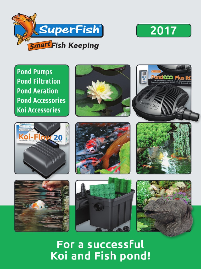 For A Successful Koi and Fish Pond | PDF | Filtration | Ultraviolet