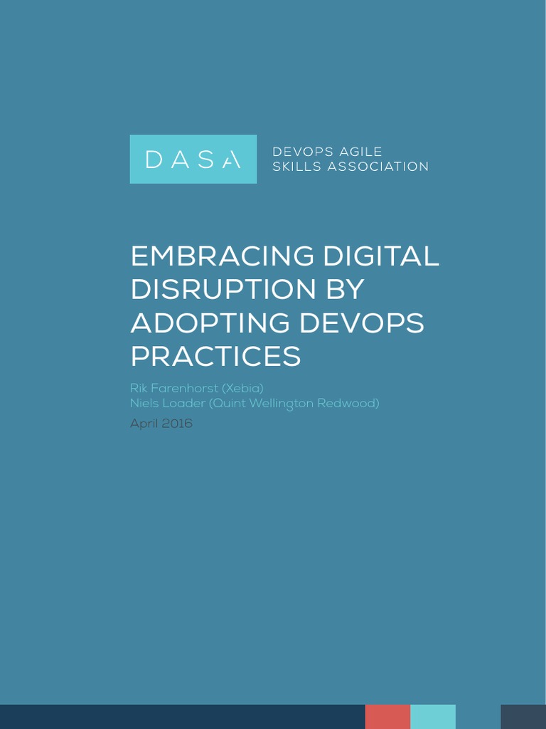 (White Paper) Embracing Digital Disruption by Adopting DevOps Practices | PDF | Agile Software ...
