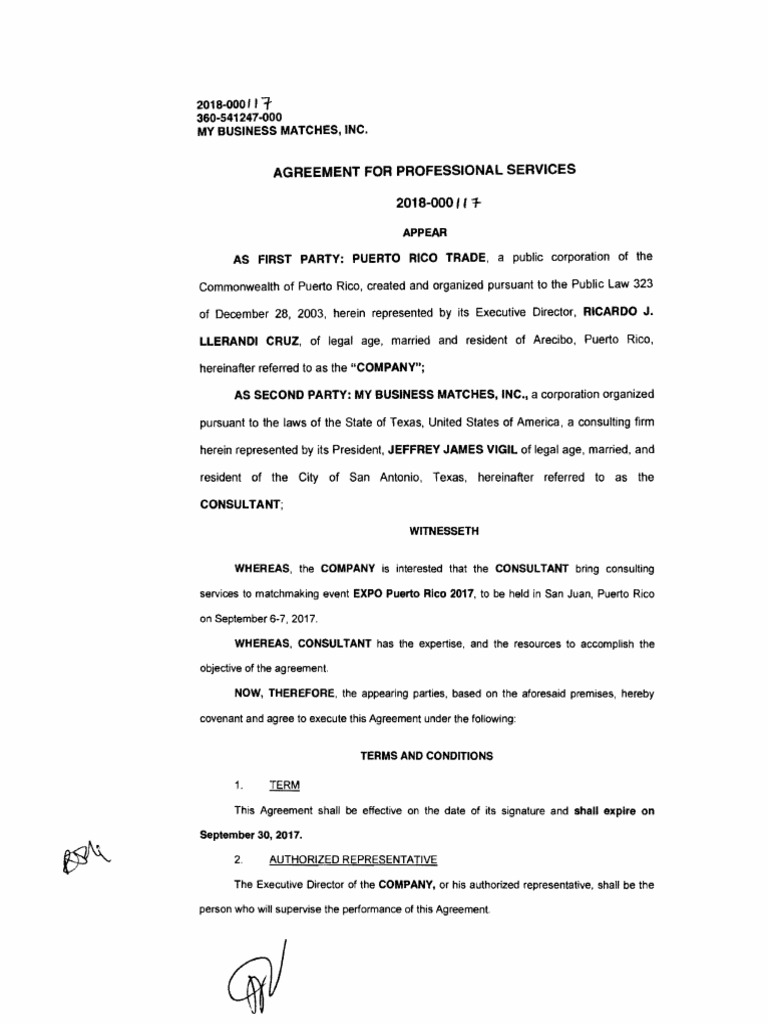 Contrato de My Business Matches | PDF | Indemnity | Withholding Tax