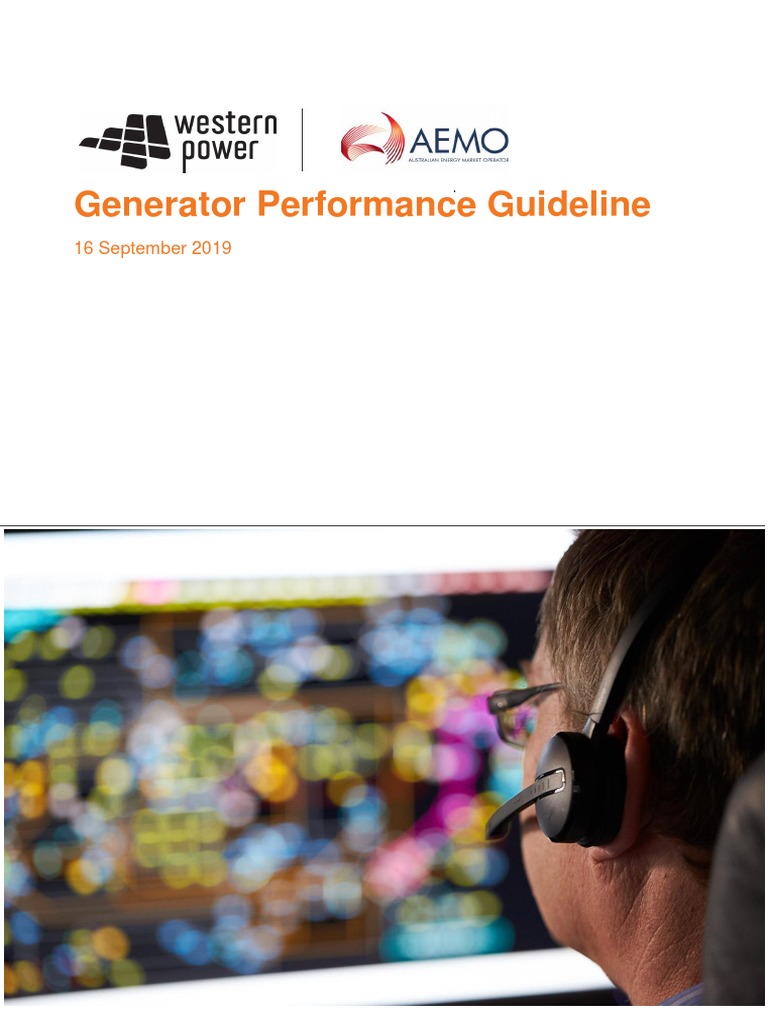 Generator Performance Guideline: 16 September 2019 | PDF ...