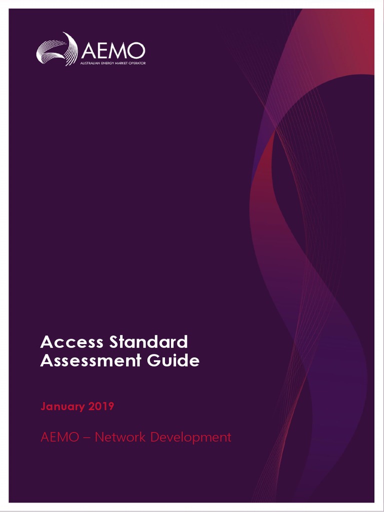 Access Standard Assessment Guide 20190131 | PDF | Transformer | Ac Power