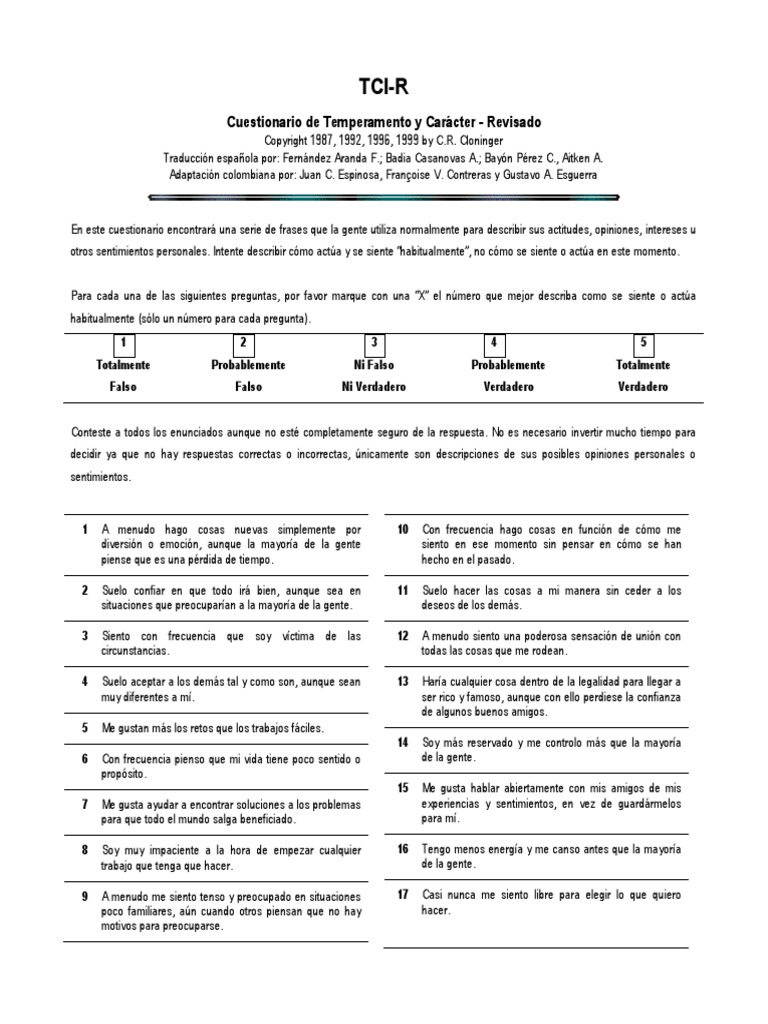 Tci R | PDF | Naturaleza