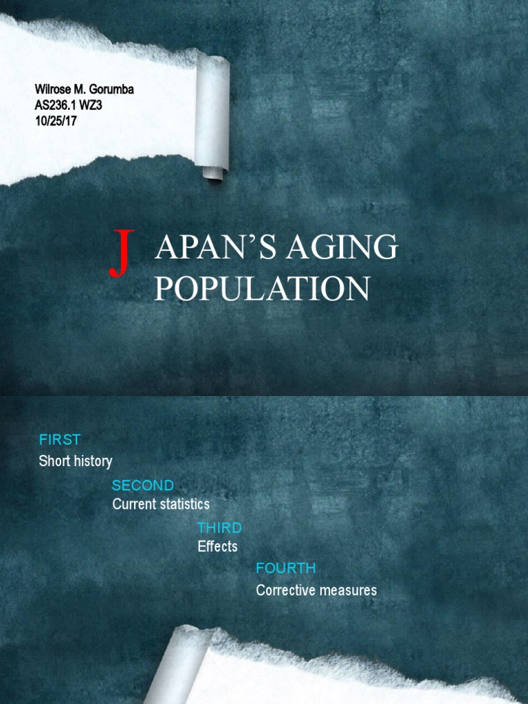 Apan'S Aging Population: Wilrose M. Gorumba AS236.1 WZ3 10/25/17 | PDF | Video | Computing And ...