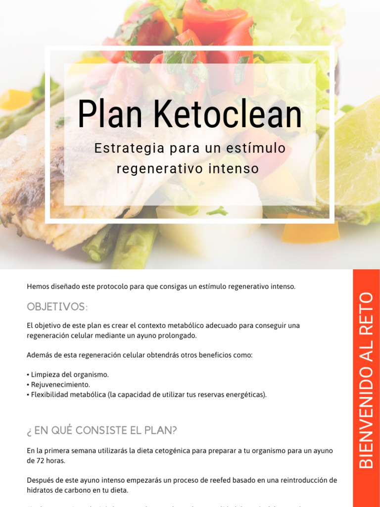 Plan Ketoclean PDF | PDF | Salud y bienestar