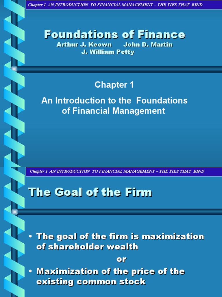 Financial Management Basics | PDF