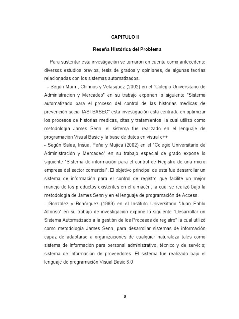 Proyecto ADS Cap II | PDF | Automatización | Informática y tecnología de la información