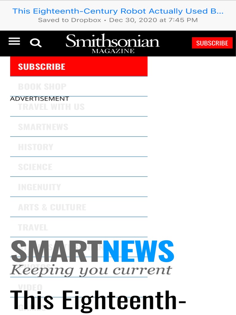 This Eighteenth-Century Robot Actually Used Breathing To Play The Flute ...