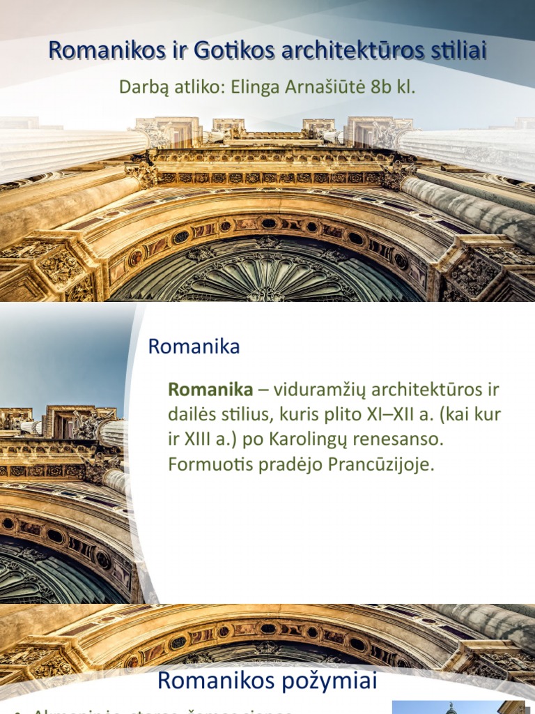 Elinga8b Romanika Gotika | PDF