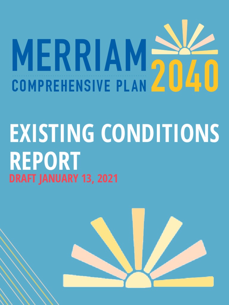 Existing Conditions Report Draft (January 13, 2021) | PDF | Educational ...