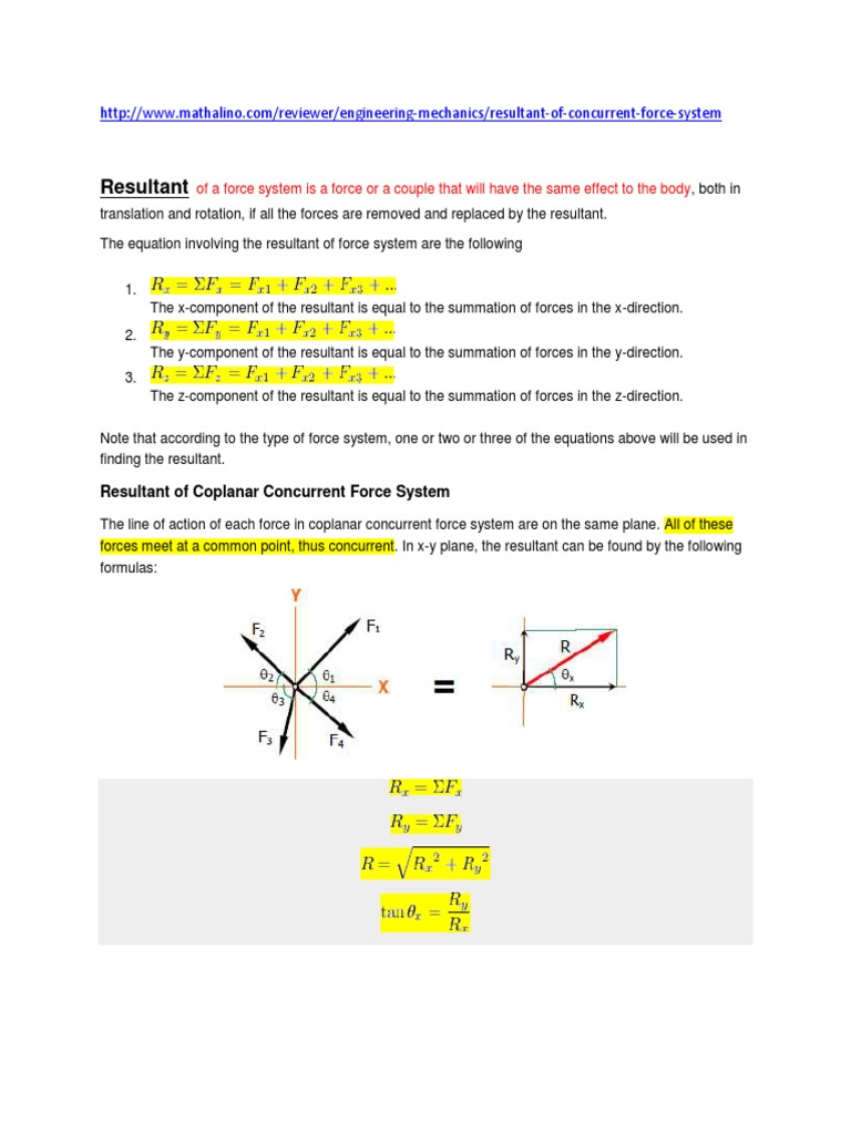 Resultant | PDF | Euclidean Vector | Triangle