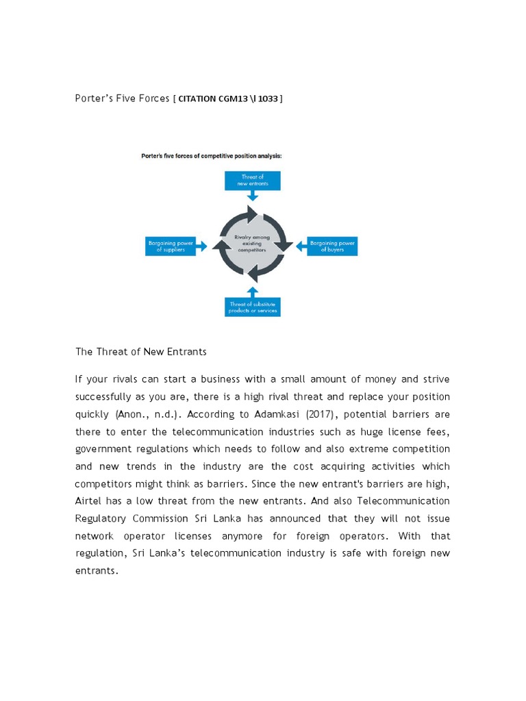 Porter | PDF | Bargaining | Business Economics