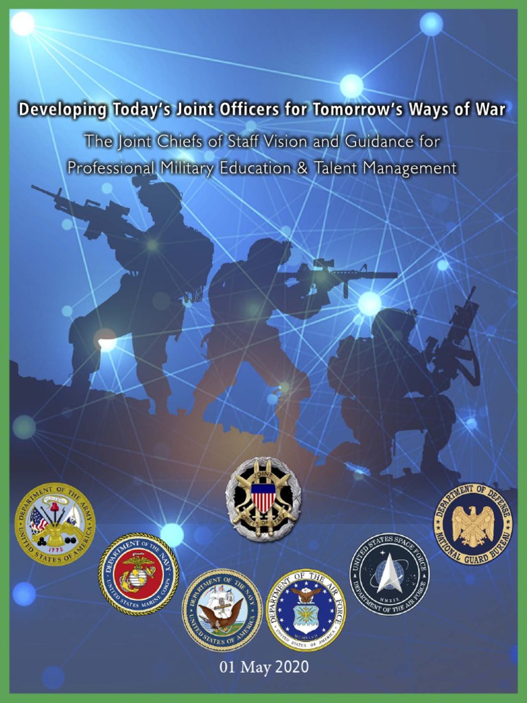 Developing Today's Joint Officers For Tomorrow's Ways of War | PDF ...