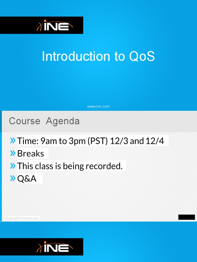 Introduction to Quality of Service (QoS) | PDF | Network Congestion ...