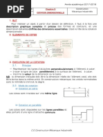 Cotation Technique : Guide Graphique | PDF | Dessin technique | Enseignement des mathématiques