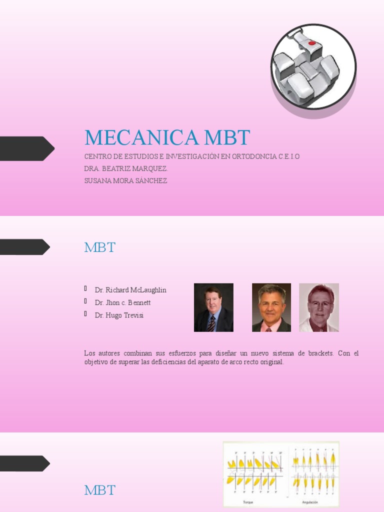 Mecanica MBT | PDF | Tanques | Ortodoncia