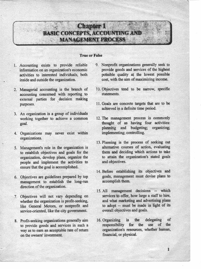 CH 01 - Basic Concepts PDF | PDF