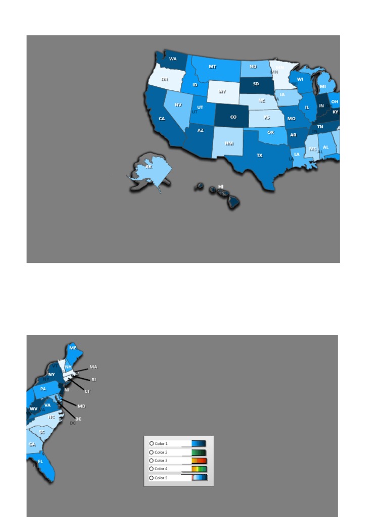 US Heat Map | Download Free PDF | Sports