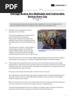 CommonLit - Herd Behavior | PDF | Herd | Behavior