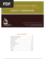 SCAA Score Sheet | PDF | Coffee | Food And Drink