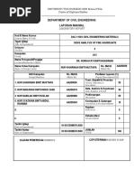 Unit Weight of Aggregates | PDF | Density | Weight