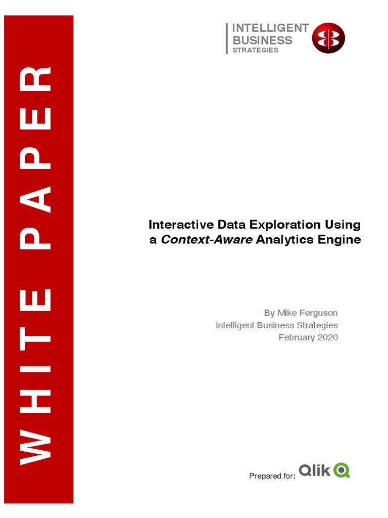 Interactive Data Exploration Using A Context-Aware Analytics Engine ...