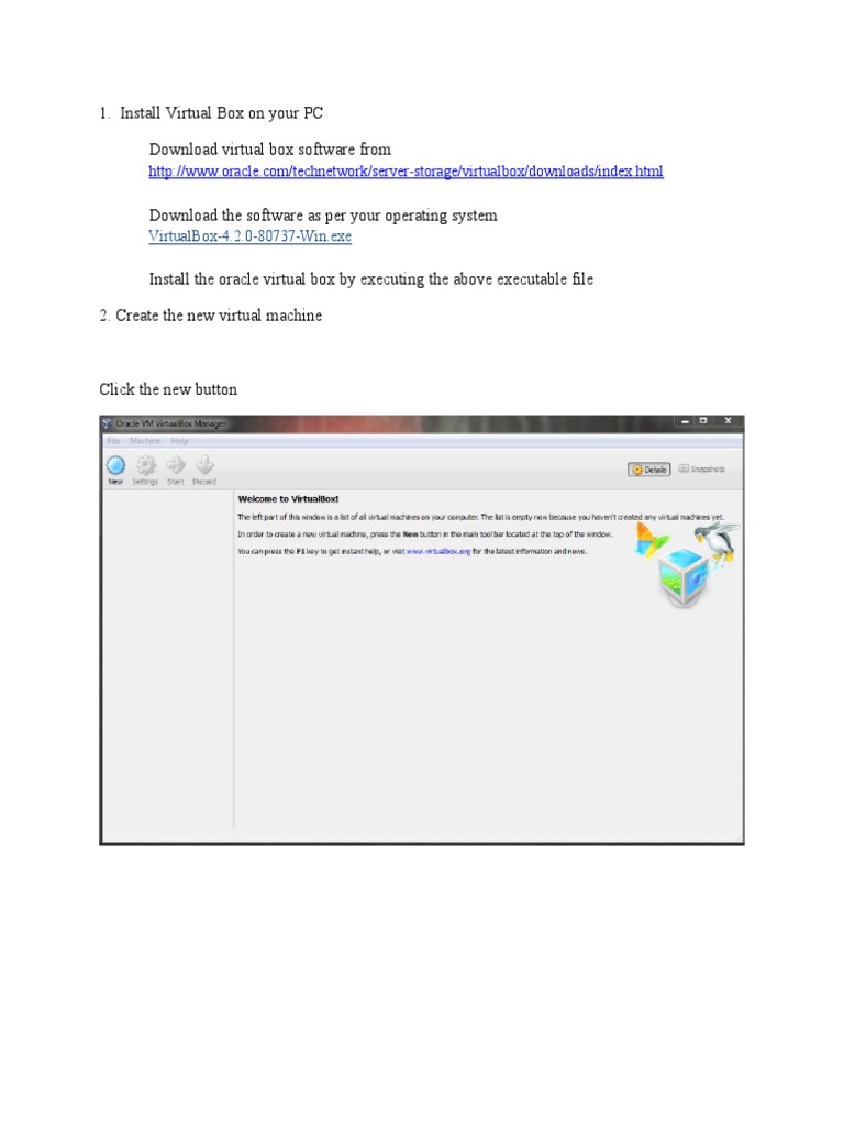 Install Virtual Box On Your PC Download Virtual Box Software From | PDF | Domain Name System ...