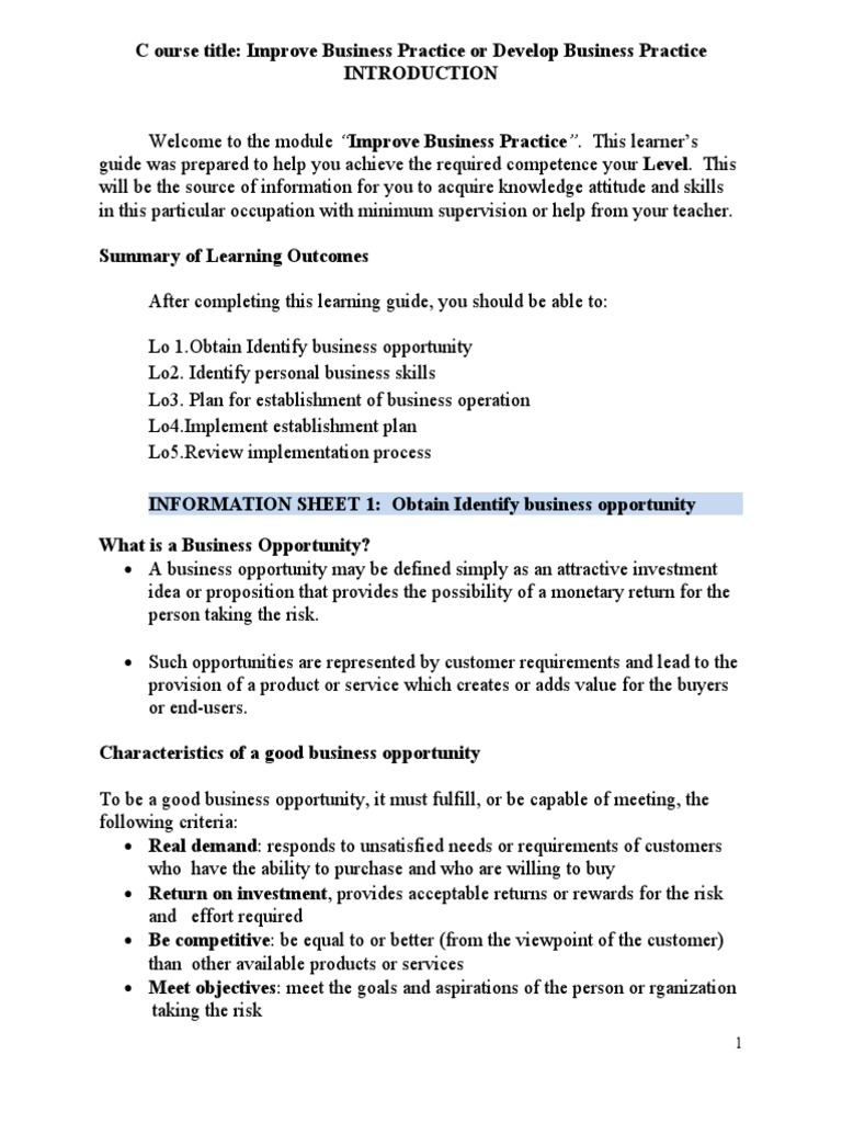 Business Skills for Entrepreneurs | PDF | Leadership | Entrepreneurship