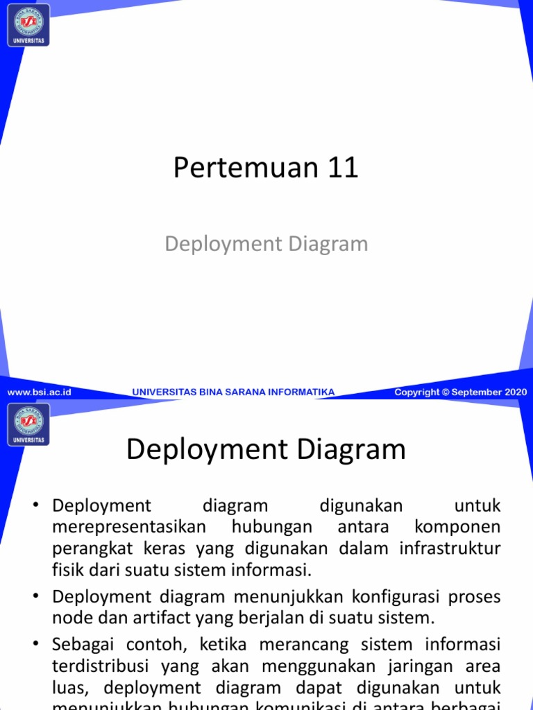 Pertemuan 11: Deployment Diagram | PDF