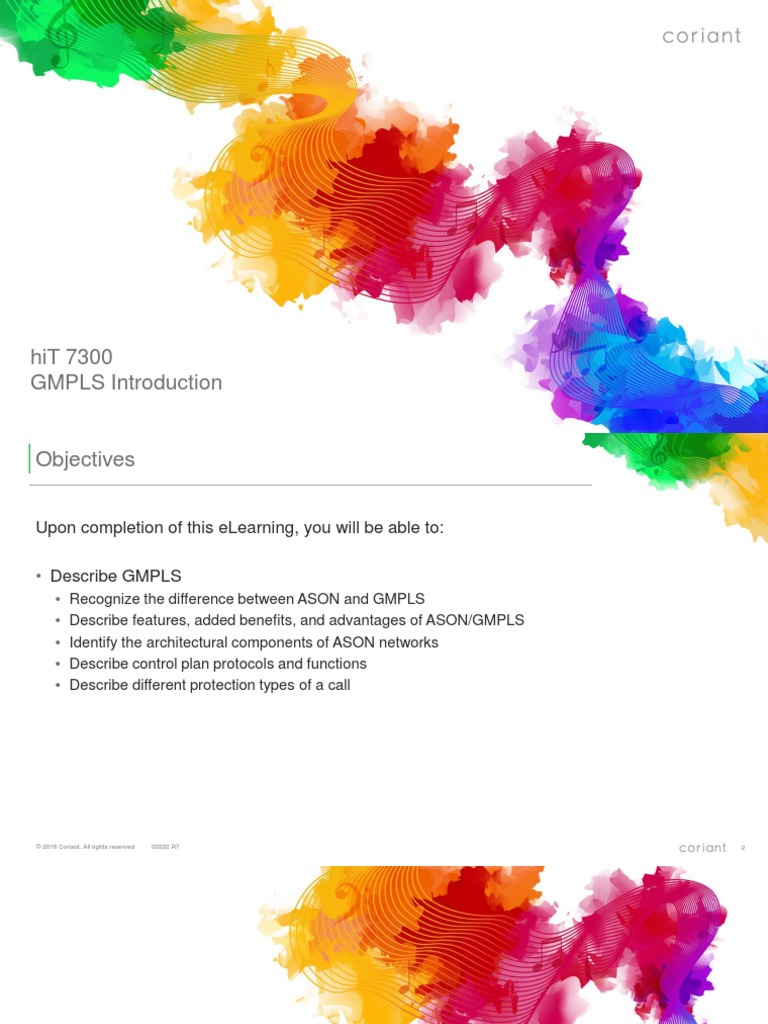 01 - Hit 7300 GMPLS Introduction | PDF | Multiprotocol Label Switching ...