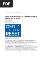 The Great Reset - World Economic Forum | PDF | World Economic Forum ...