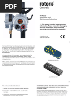 Rotork - IQ - Installation and Maintenance Instructions | PDF | Valve ...