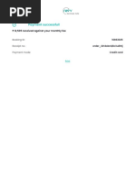 Receipt Indrive | PDF