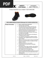 Safety Shoes Specification PDF | PDF