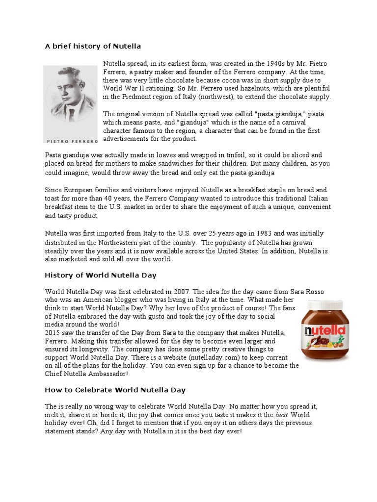 A Brief History of Nutella CLT Communicative Language Teaching ...