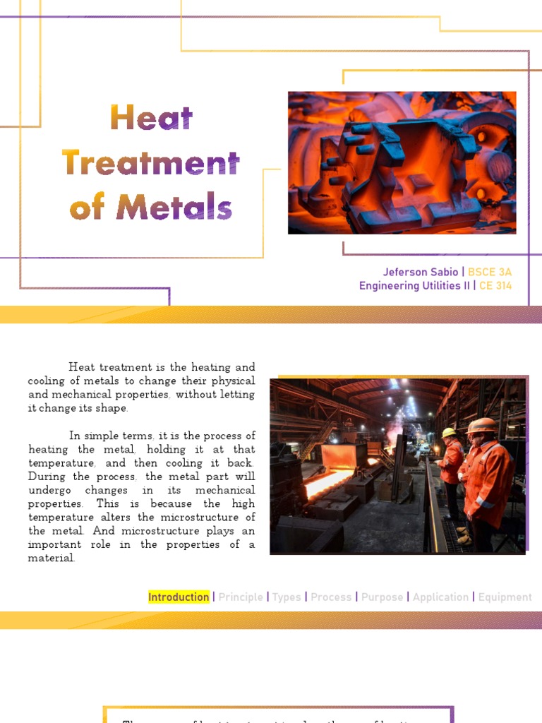Heat Treatment of Metals: An Overview | PDF | Annealing (Metallurgy ...