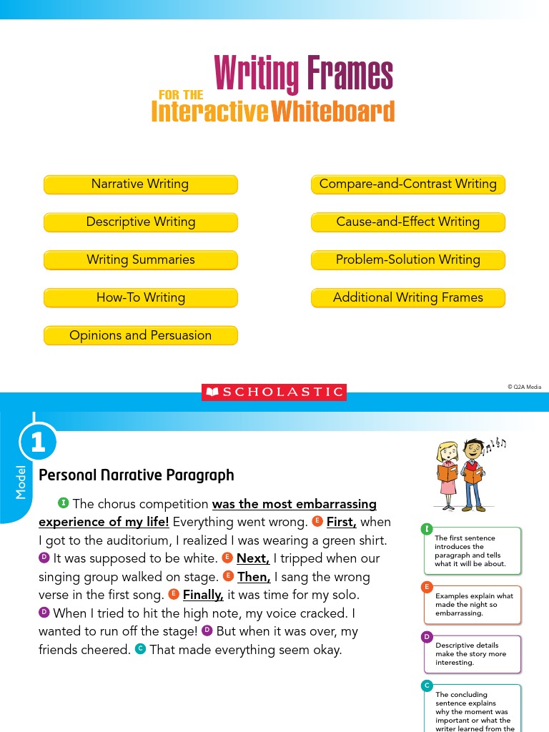 Writing Frames PDF | Download Free PDF | Nature