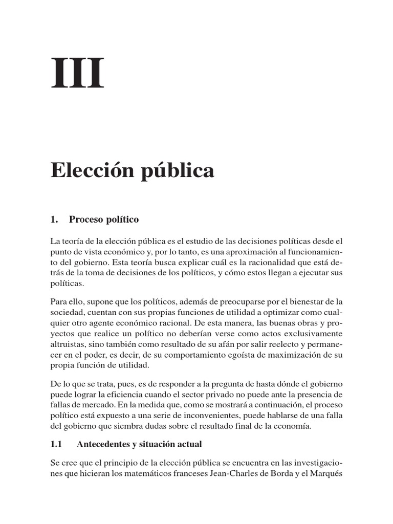 EleccionPublica PDF | PDF | Elección pública | Votación