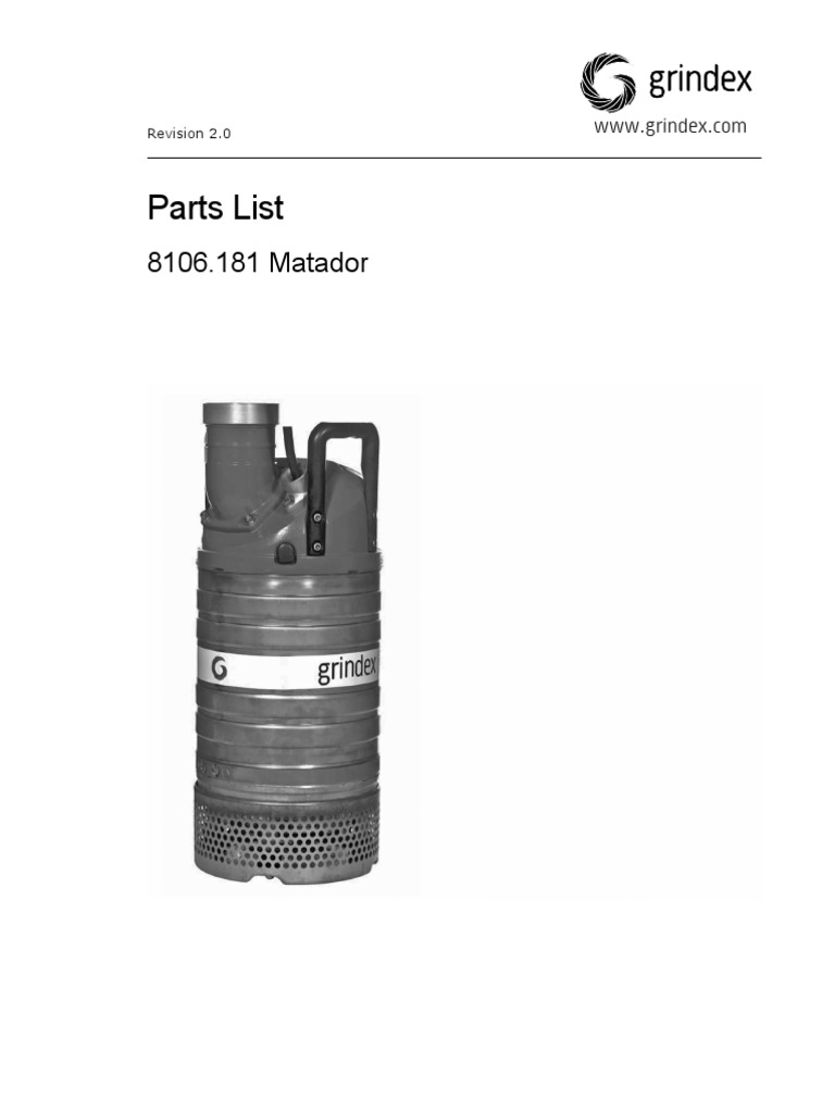 Parts List: 8106.181 Matador | PDF | Electrical Engineering ...