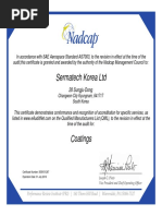 NADCAP Checklist Listing | PDF | Nondestructive Testing | Heat Treating