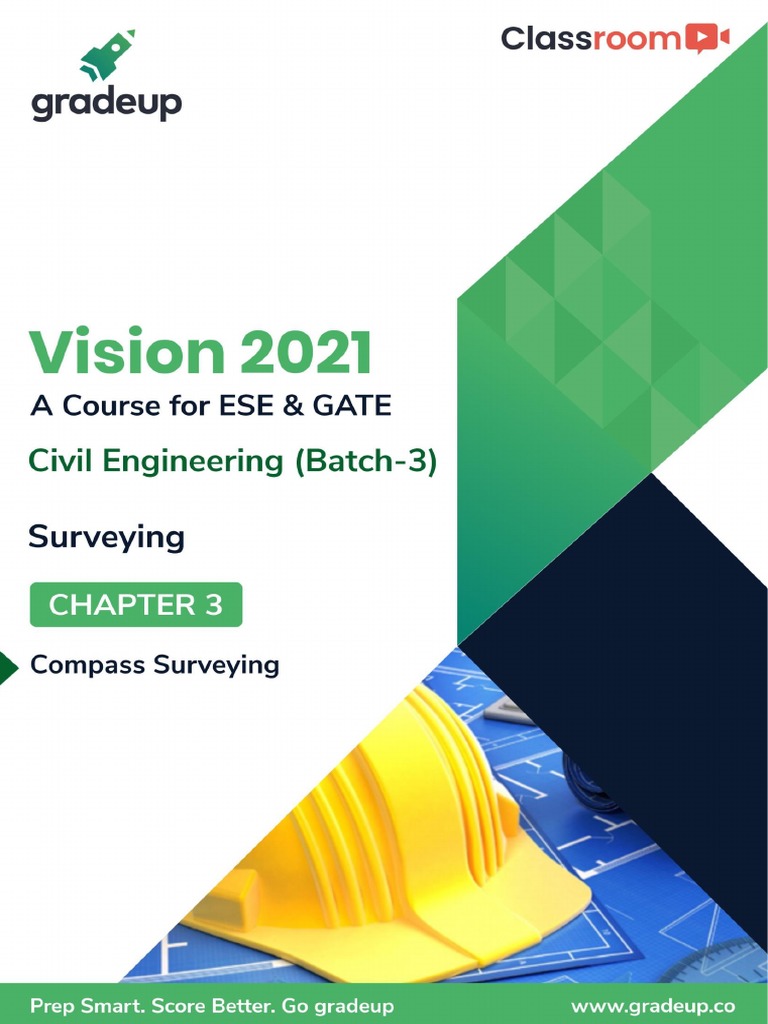Chapter 3 Compass Surveying 98 | PDF | Compass | Surveying